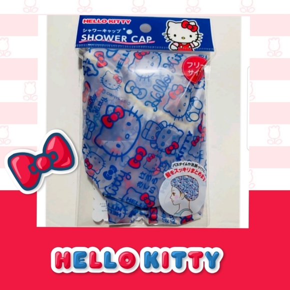 Hello Kitty | Bath & Body | Sanrio Hello Kitty Shower Cap Classic ...